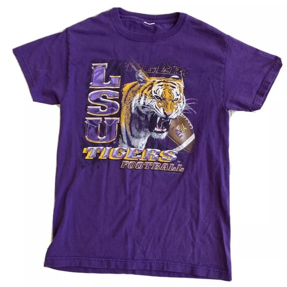 Screen Stars | Tops | Vintage Louisiana State Lsu Tigers Shirt Screen ...